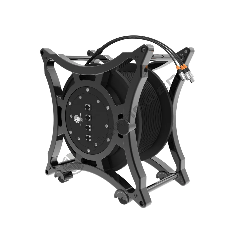 4channel serpentine ethernet cable with reel cable cart-Shenzhen ...