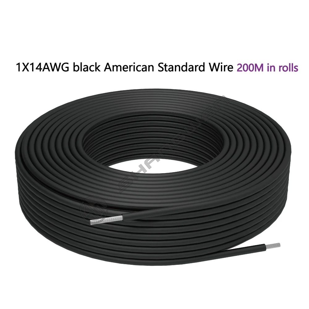 1X14AWG black American Standard Single-Strand Wire-Shenzhen Shangwen ...